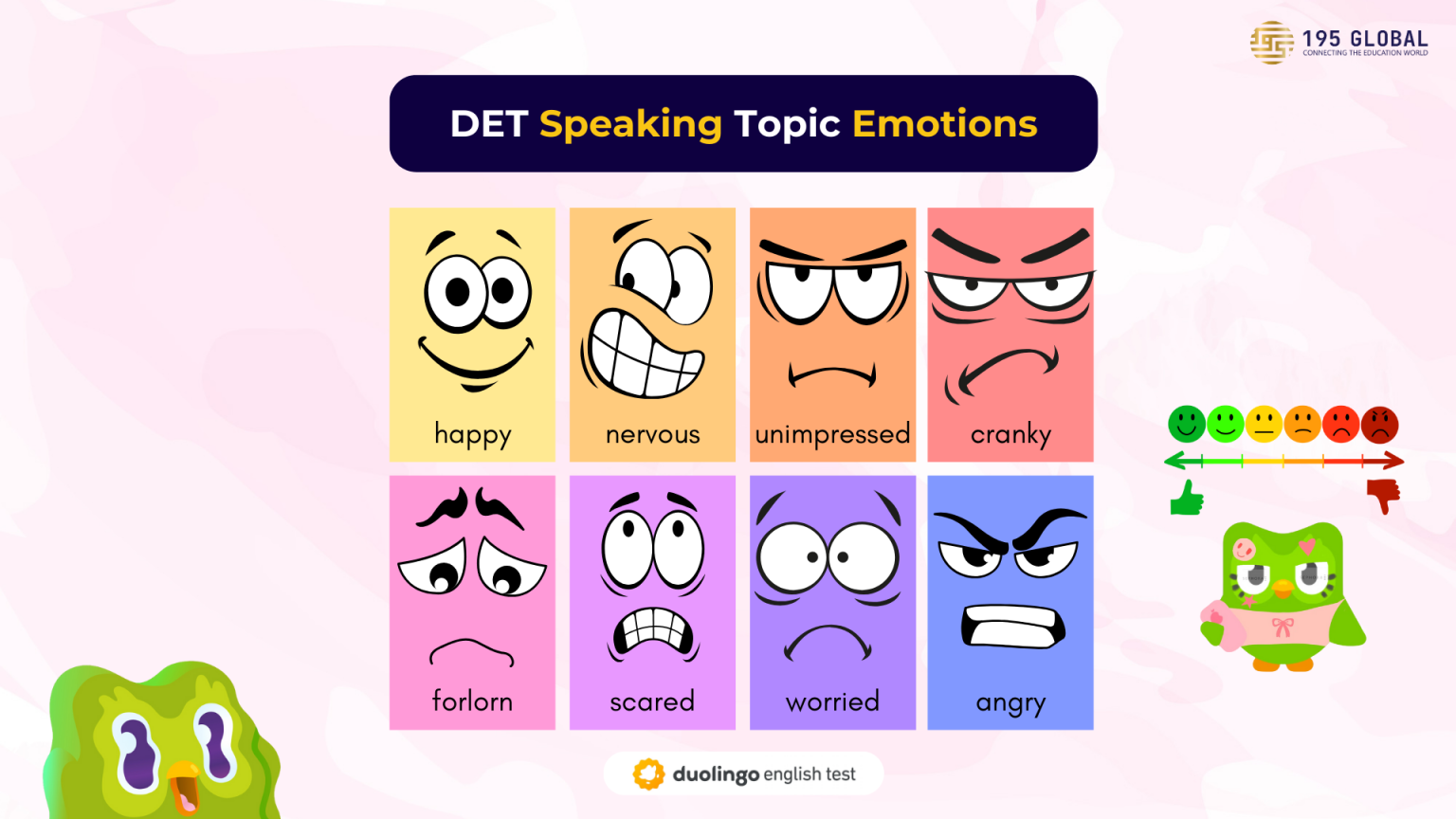 Hướng dẫn cách trả lời Topic Emotions trong DET Speaking